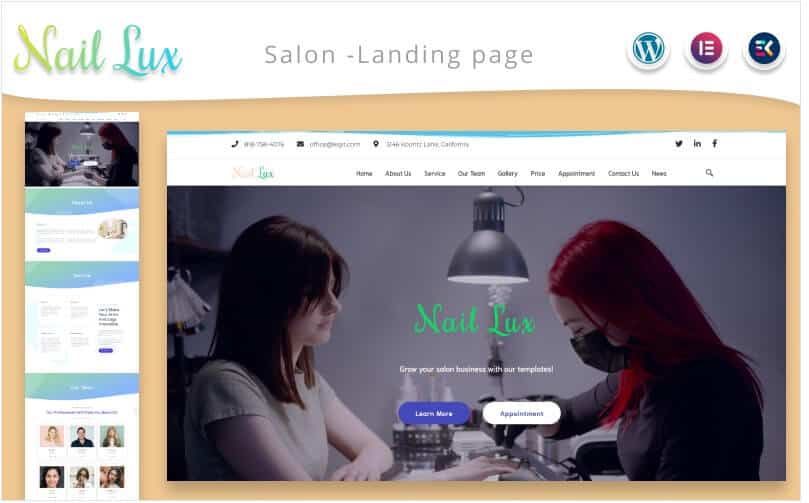 7 Best Nail Salon WordPress Themes for August 2025
