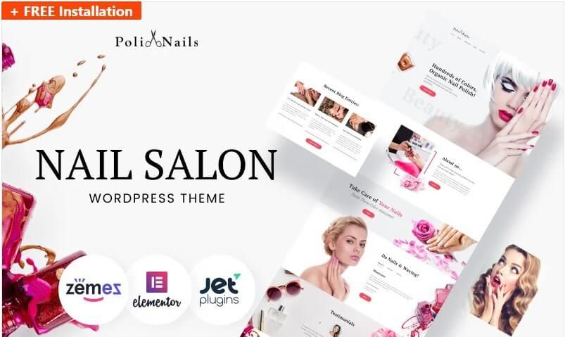 7 Best Nail Salon WordPress Themes for August 2025