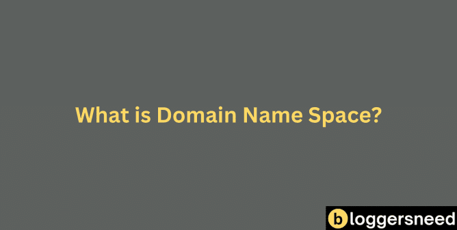 What Is Domain Name Space?