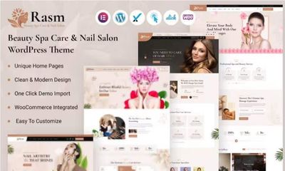 7 Best Nail Salon WordPress Themes for August 2025